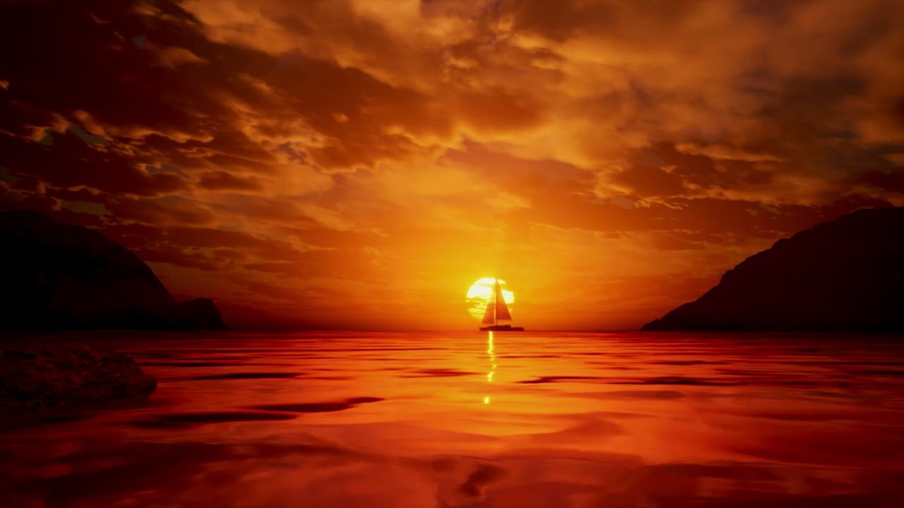 Sunset Scene || Unreal Engine 5 || - YouTube
