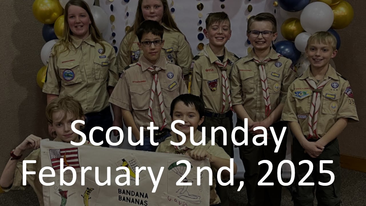 Scout Sunday - Traditional Worship - YouTube