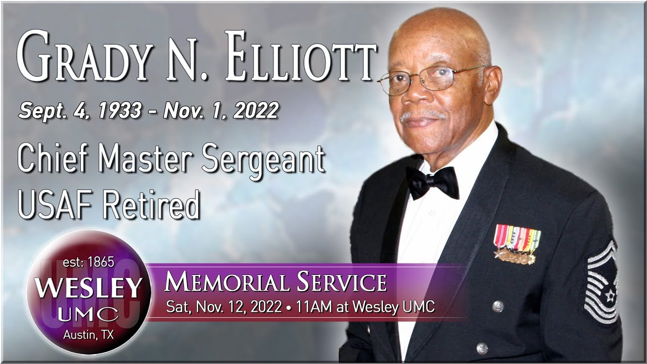 Grady N. Elliott Memorial - YouTube