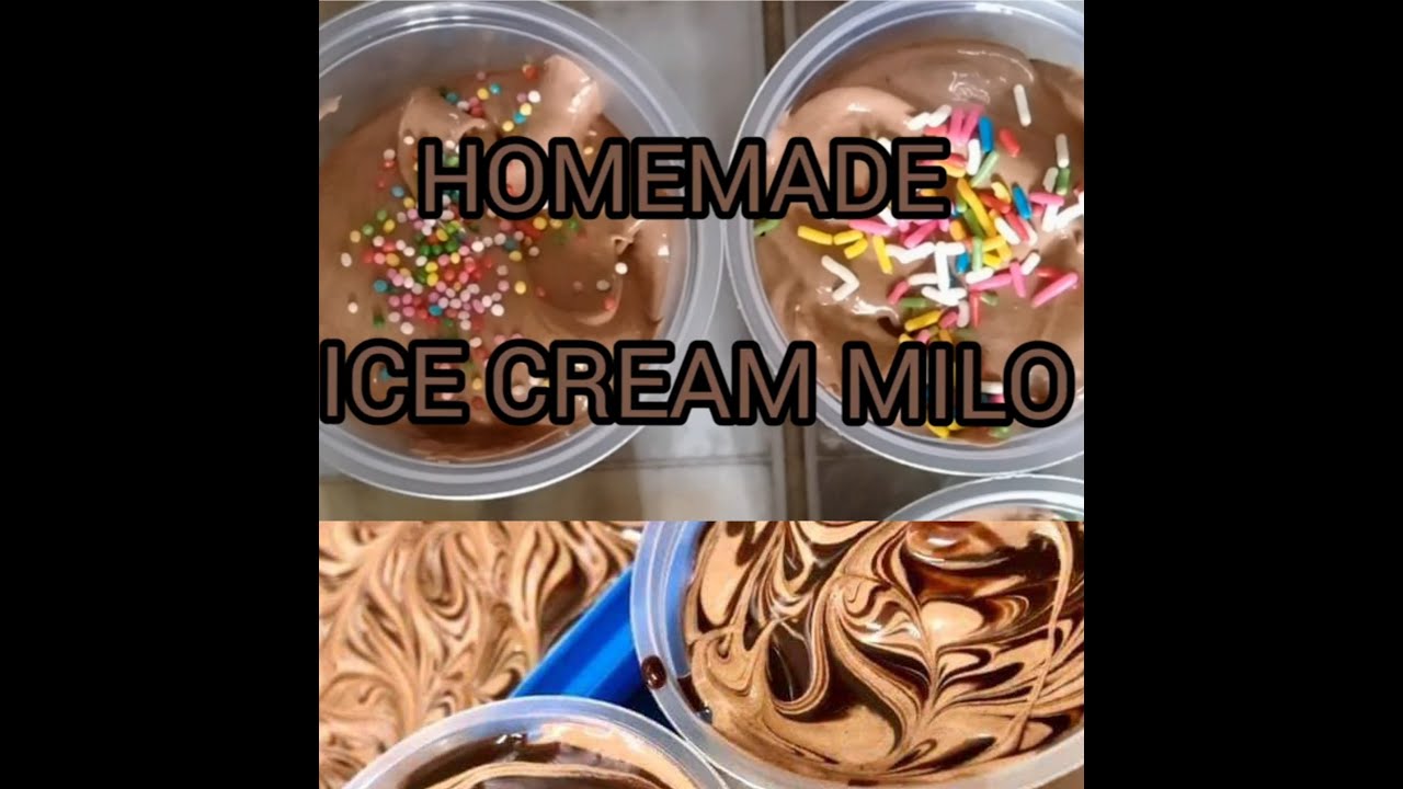 AIS KRIM MILO HOMEMADE - YouTube