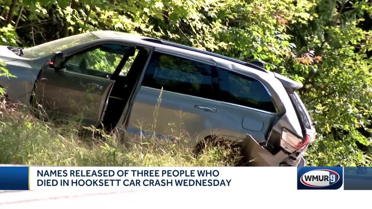 Names released of 3 people killed in Hooksett car crash - YouTube