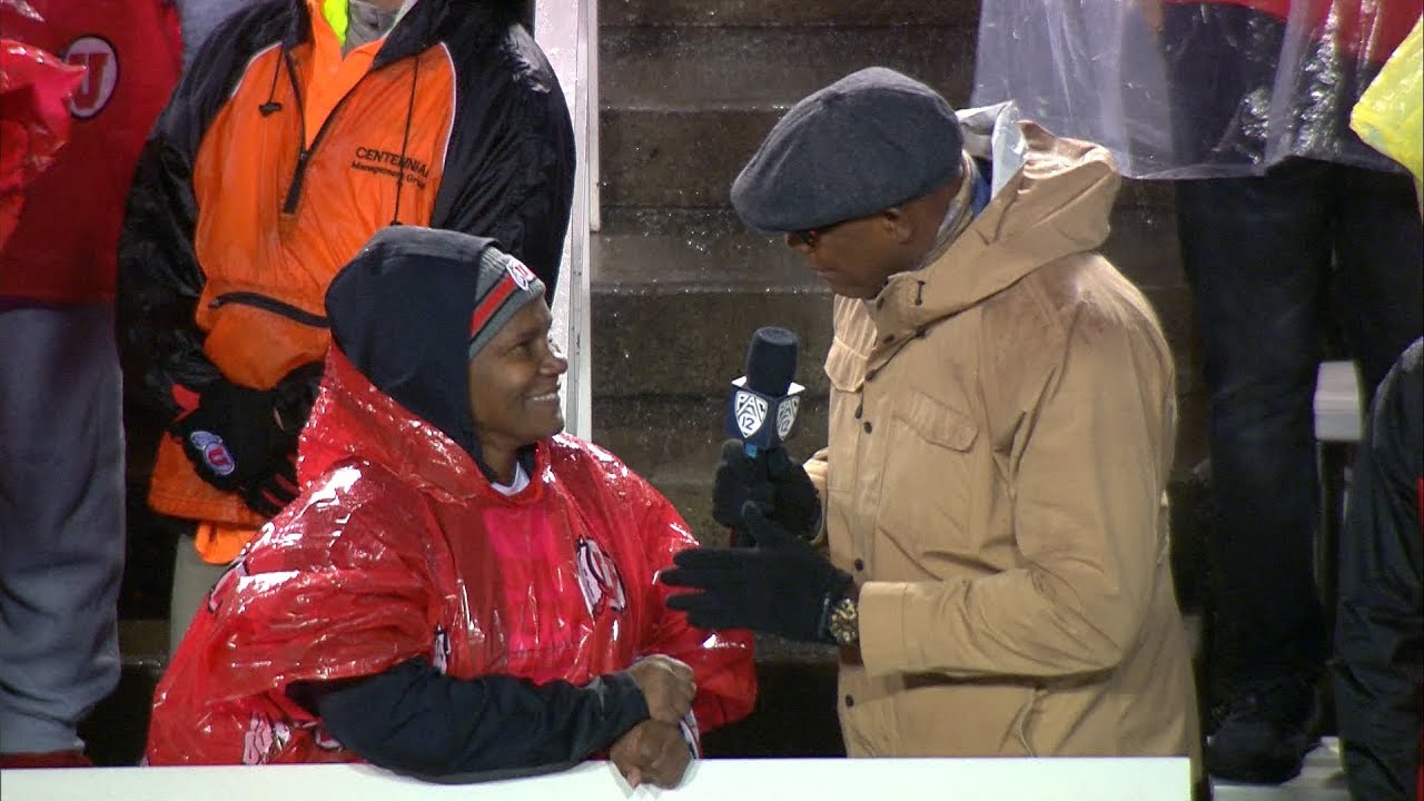 Cassandra Moss thrilled to see her son, Zack, set Utah career rushing ...
