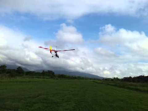 Keningau Microlight Flying - The New Pilot Takeoff his Quicksilver MX ...