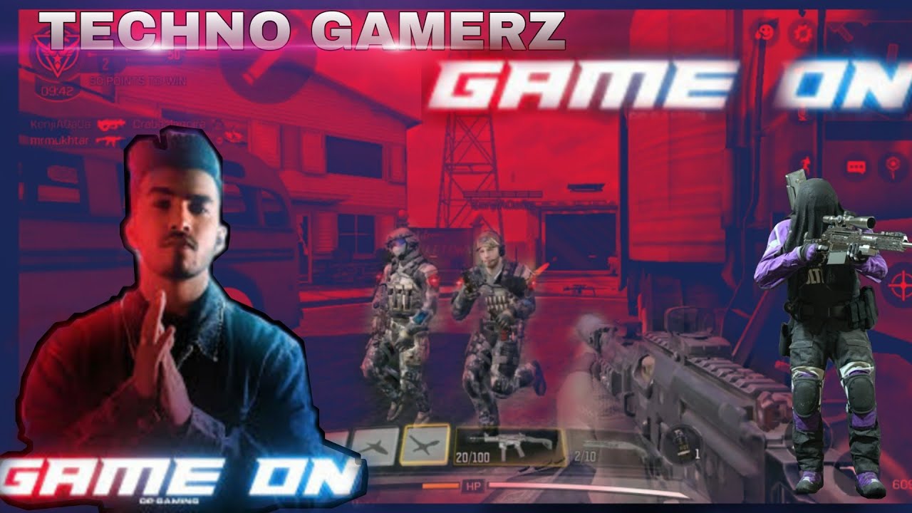 TECHNO GAMERZ SONG GAME NO CALL OF DUTY MOBILE UJJWAL |GAMES TRICKS ...