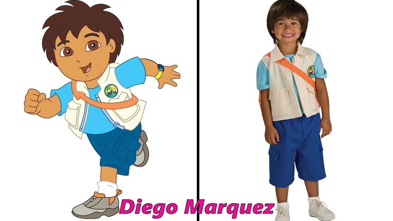 Go, Diego, Go! Personajes en la vida real - YouTube