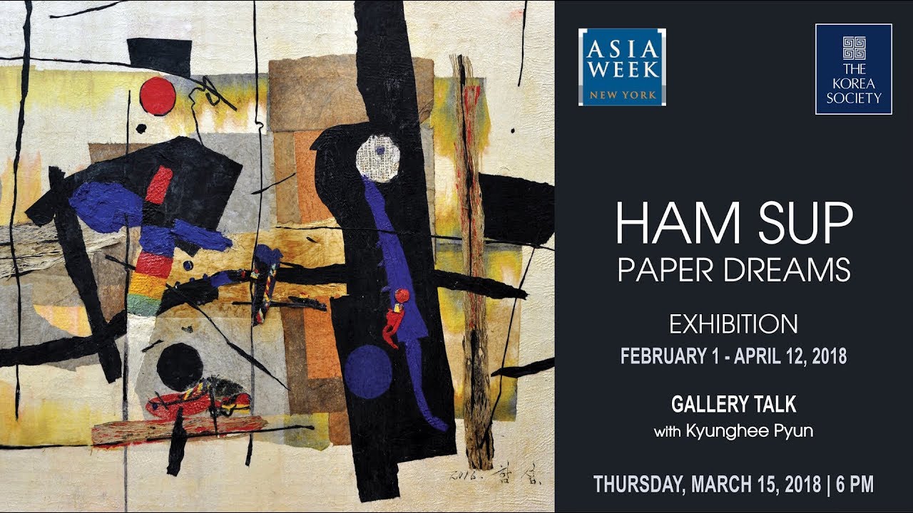 GALLERY TALK - Ham Sup: Paper Dreams - YouTube