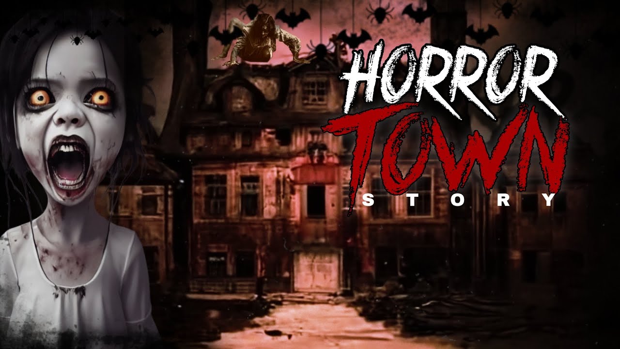 HORROR TOWN | भूतिया महल की खोज: एक रोमांचक भूत-प्रेम कहानी | पूरी ...