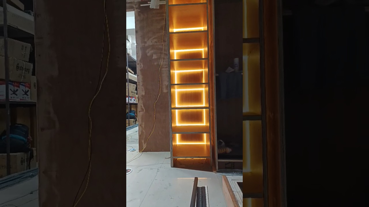 Almirah profile light installation#youtubeshorts #trending - YouTube