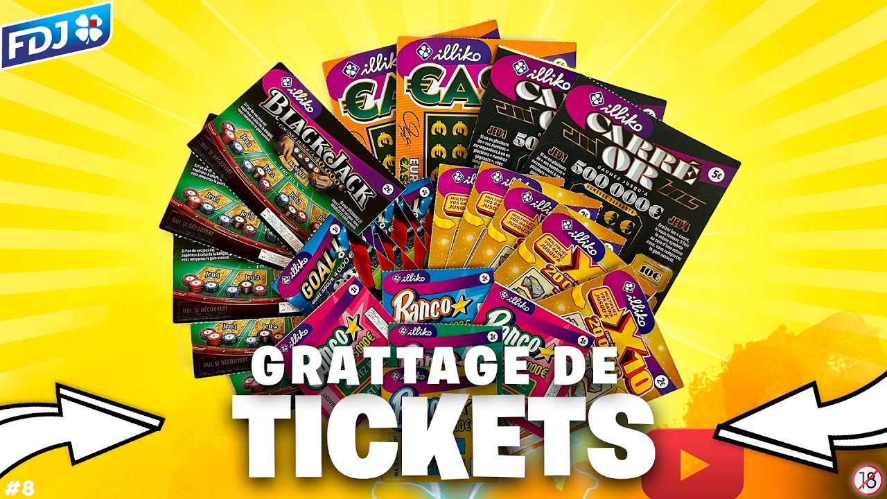GRATTAGE DE TICKETS FDJ LA SESSION DU JEUDI !! - YouTube