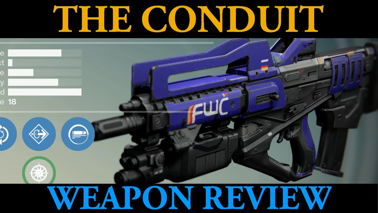 THE CONDUIT PvP WEAPON REVIEW (Destiny's Best Pulse Rifles) - YouTube