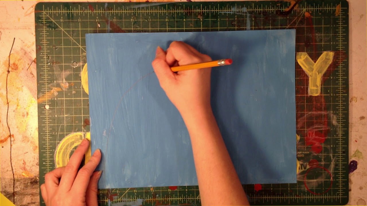 Rainbow Dab Painting - YouTube