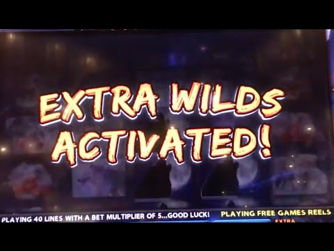 Wolves Attack!! LIVE PLAY Slot Machine Pokies in SoCal and Vegas! - YouTube