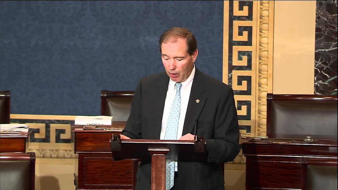 Tom Udall's Tribute to NM Speaker Ben Lujan - YouTube