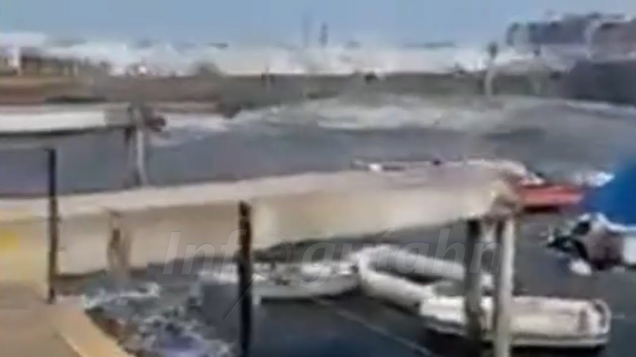 Earthquake and Tsunami In Antartica Causes a Mini Tsunami. Natural ...