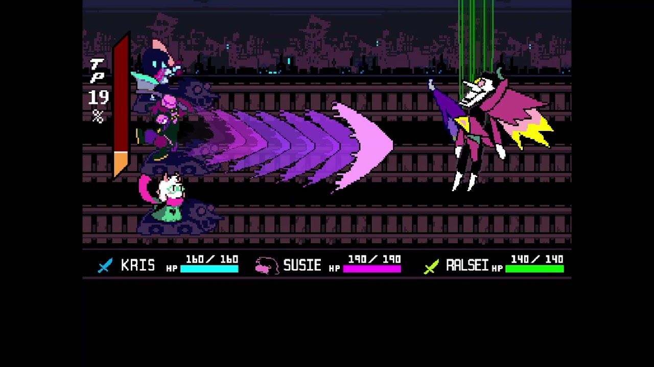 Deltarune - Spamton NEO Boss Fight (Normal Route) (No Hit) - YouTube