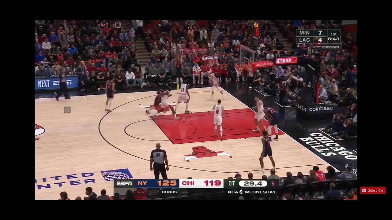 Jalen Brunson breaks Alex Caruso’s ankles!! - YouTube