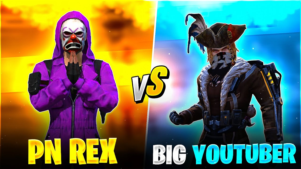 PN REX VS VERY BIG YOUTUBER || Intense Custom Must Watch 😂 - Garena ...