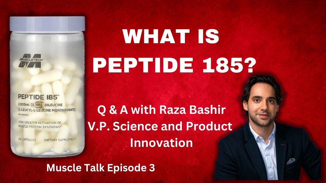 Peptide 185 with Raza Bashir | Ep. 3 | MuscleTech Uncensored Podcast ...