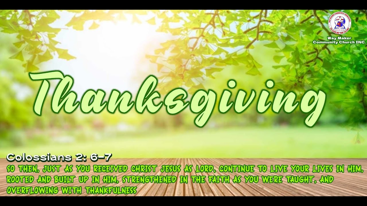 WMCC Sunday Service (September 22, 2024) - YouTube