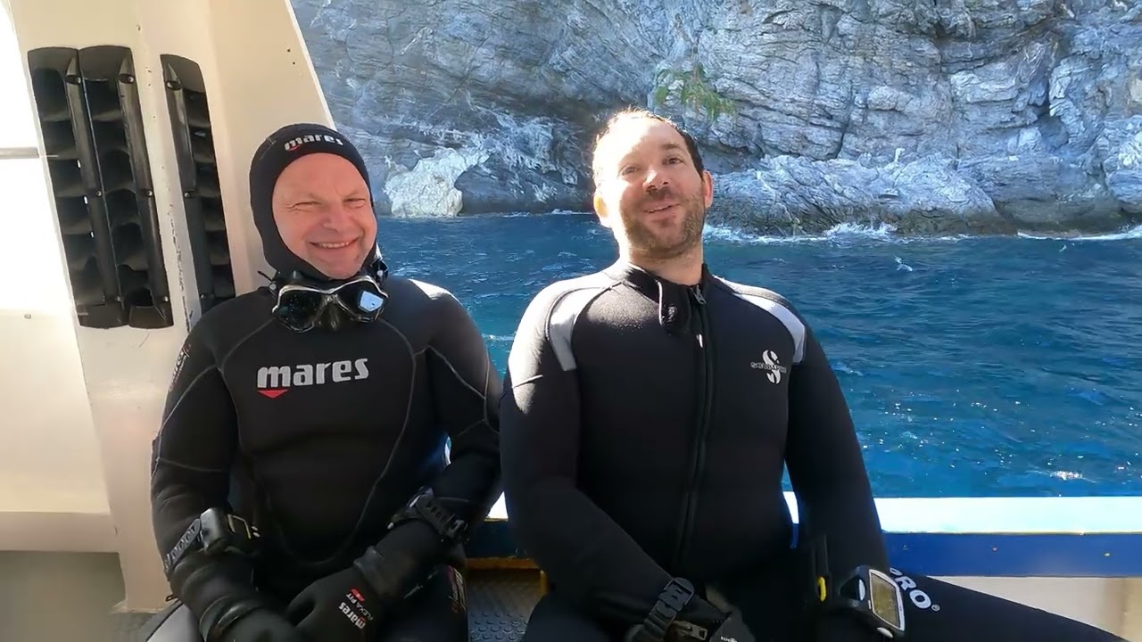 Tauchen mit Freunden an der Côte d'Azur im Oktober 2022 - YouTube