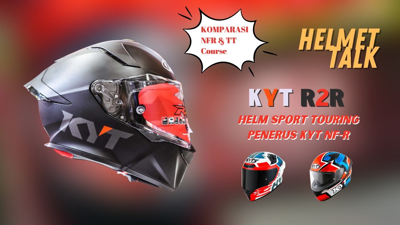 TONTON INI DULU SEBELUM BELI! - Helmet Talk - Sekilas Tentang KYT R2R ...