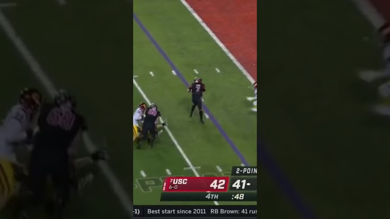 CAM RISING SCORES TOUCHDOWN AMD 2 POINT CONVERSION!! - YouTube