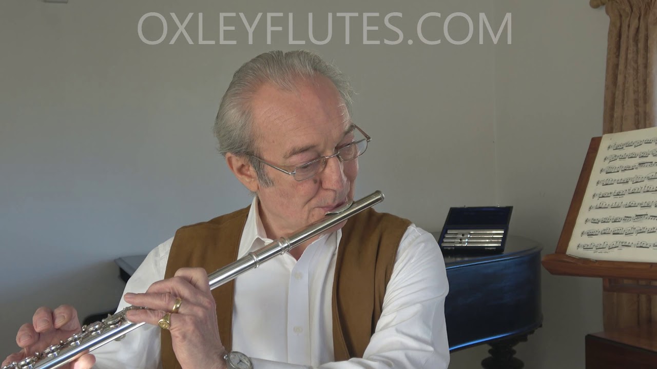 Andrew Oxley Flutes Improvised Testing of Silver Flute - YouTube