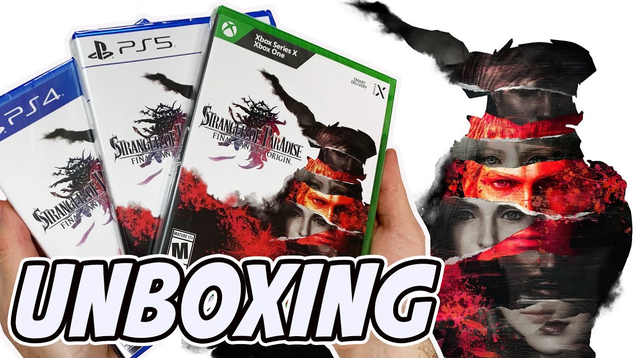 Stranger of Paradise: Final Fantasy Origin (PS4/PS5/Xbox) Unboxing ...