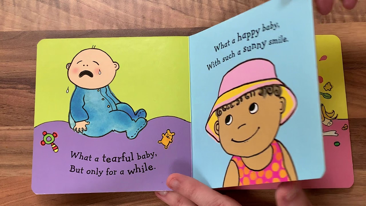 What a Busy Baby! - A children's Bedtime Story Read Aloud - YouTube