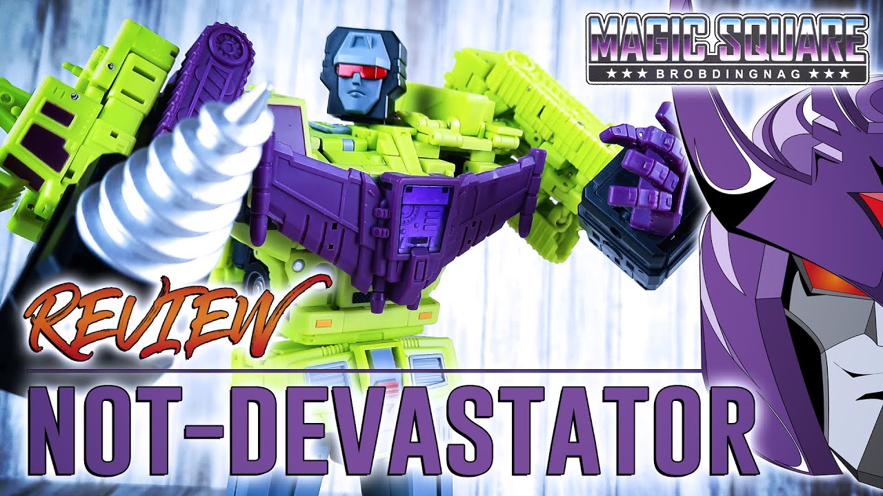 Magic Square Toys Devastator Review [3rd Party Legends](Deutsch) - YouTube