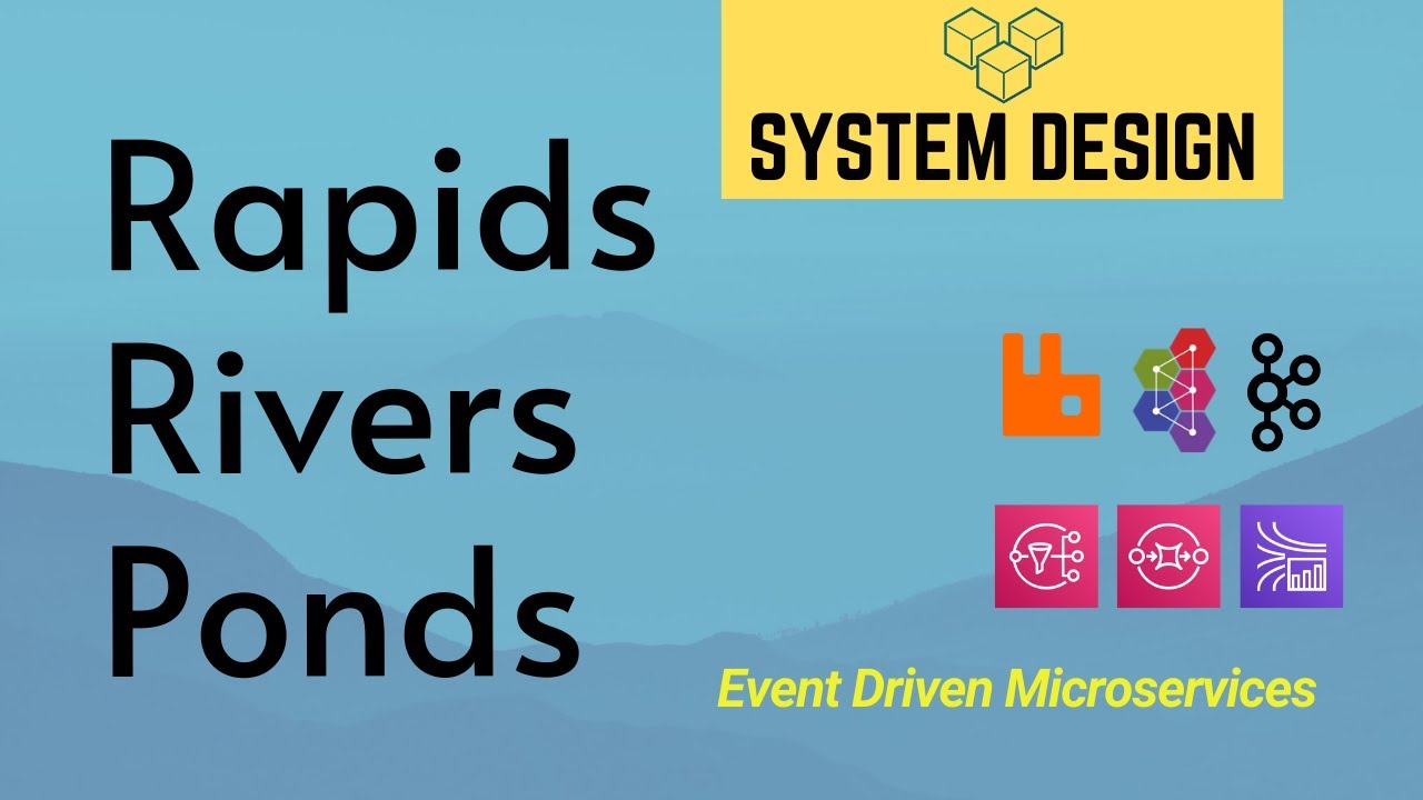 Rapids Rivers Ponds | Event Driven Microservices Pattern | Tech Primers - YouTube