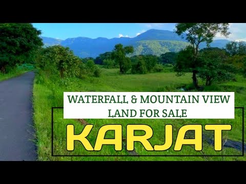 Waterfall, moutain View 57 guntha Taar Road touch land for sale in ...