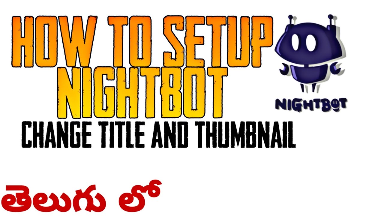 Nightbot On Youtube Livestreamnightbot Easy Tutorial Как поставить ...