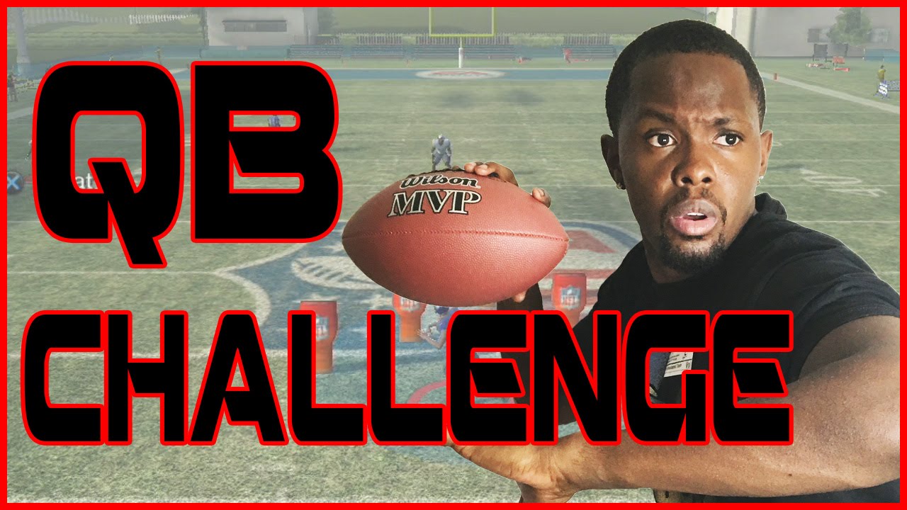 Madden 2009 Mini Game QB Challenge Gameplay - HOLD THAT DOT!! - YouTube