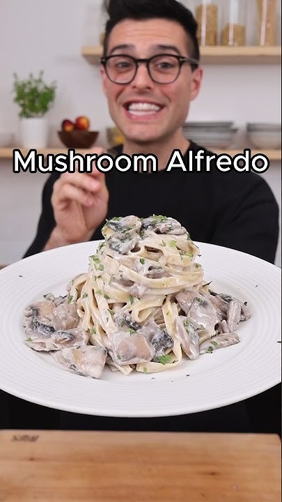 Creamy Mushroom Alfredo - YouTube