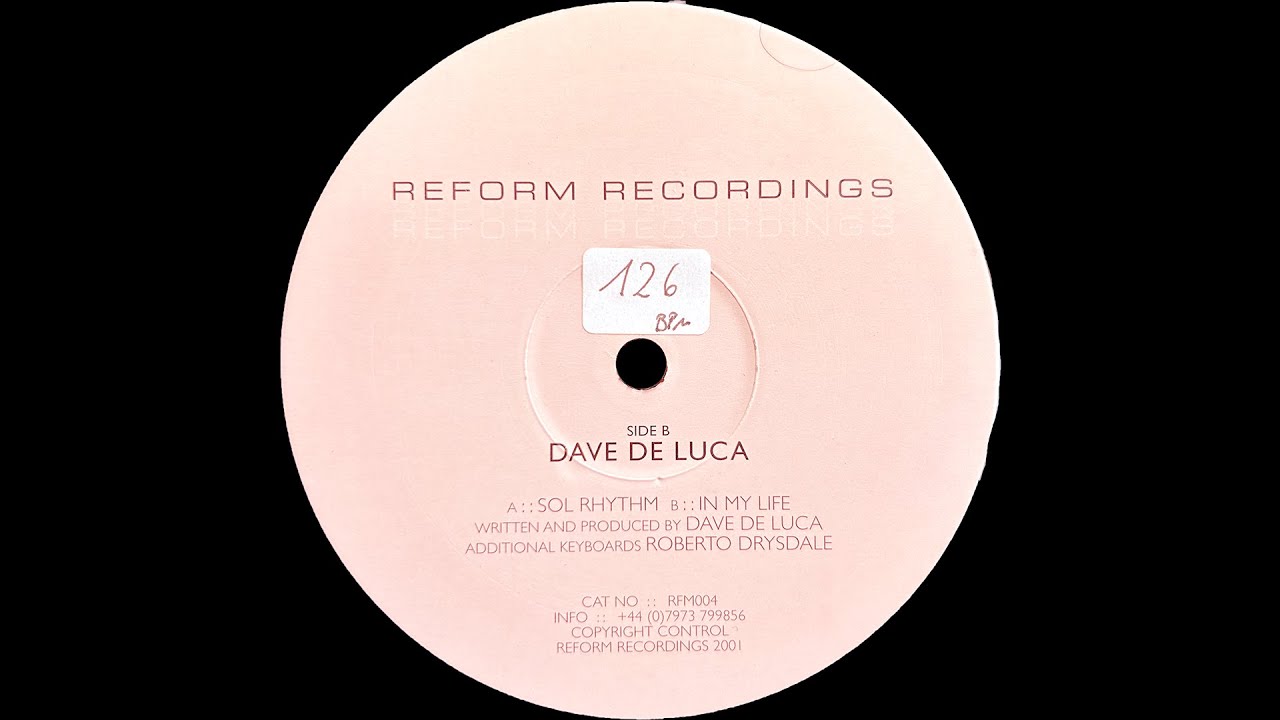 Dave de Luca - In My Life (2001) - YouTube