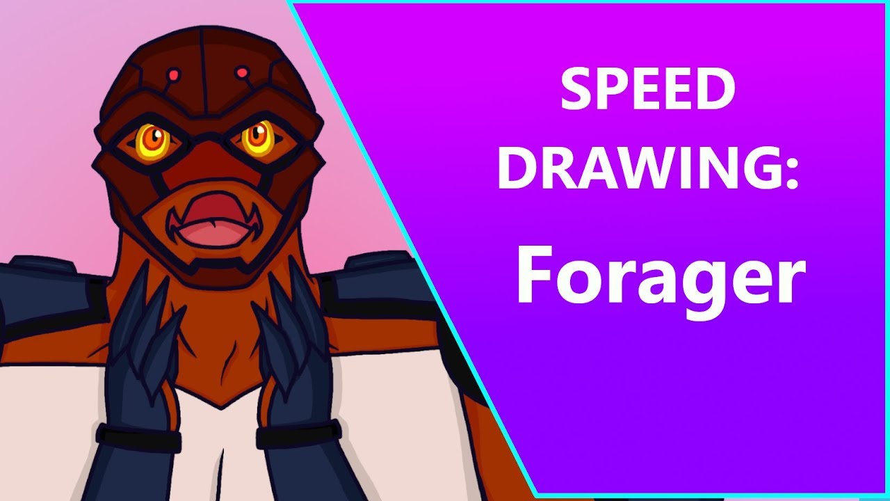 Speedpaint | Speed Drawing: Forager - YouTube