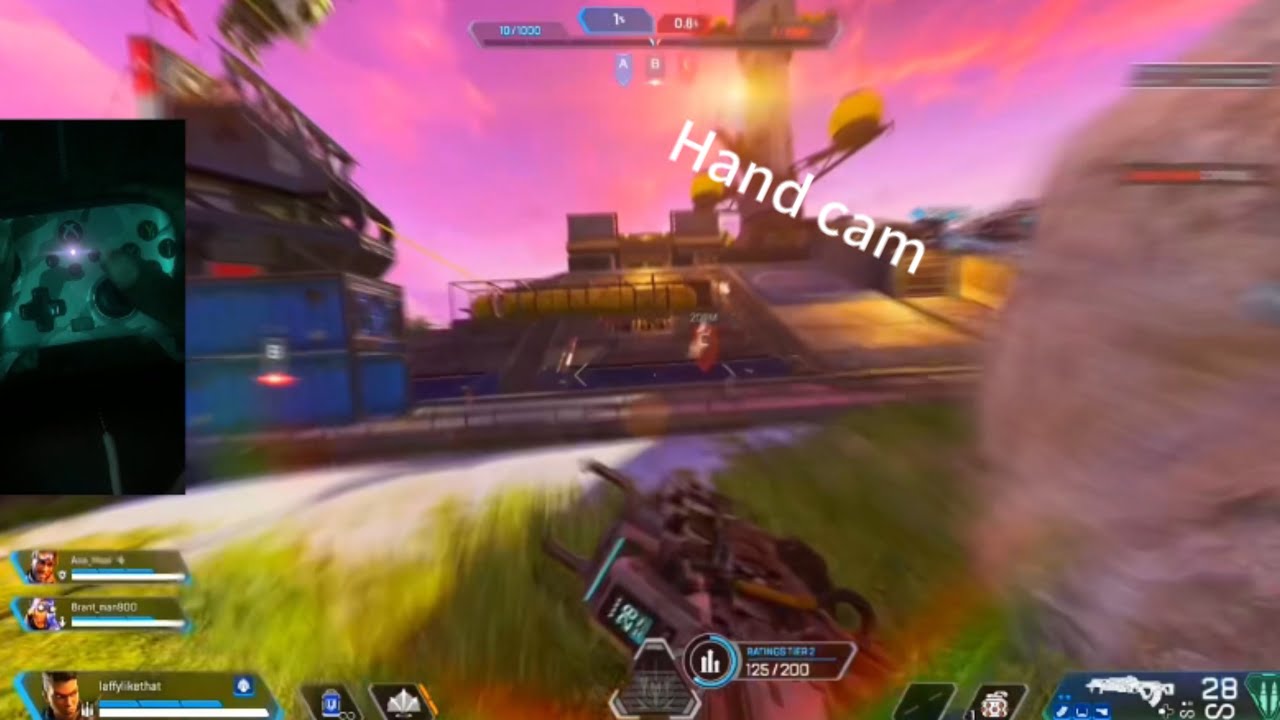 Apex hand cam gameplay Xbox 1 - YouTube