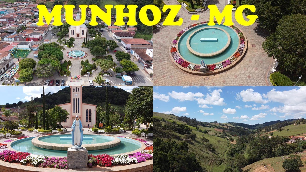 Mavic Mini visita a cidade de Munhoz MG - YouTube