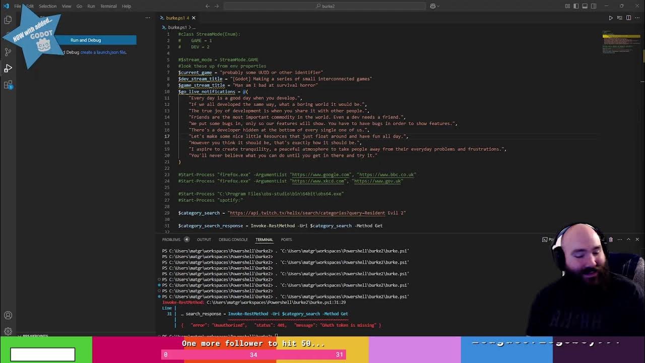 For Coding Out Loud Live Stream - YouTube