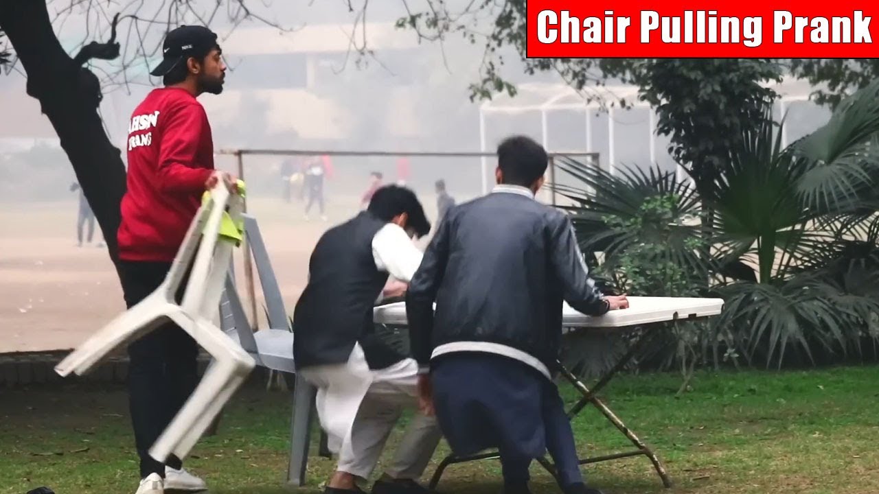 Chair pulling prank || BY AJ-AHSAN || - YouTube