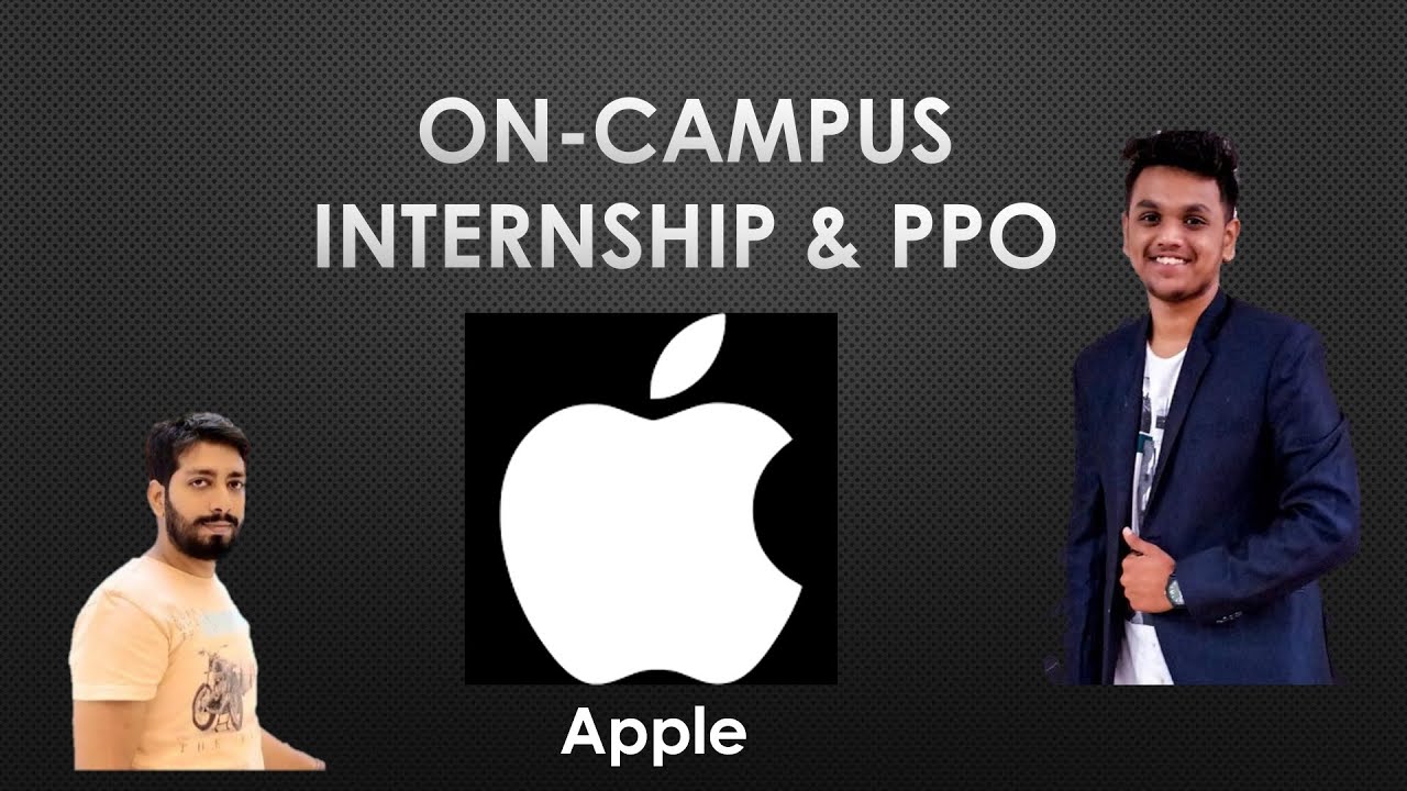 How to crack Internship and PPO @Apple - YouTube