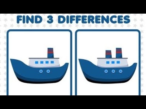 spot the difference Guess the differences video find the differences #19 - YouTube