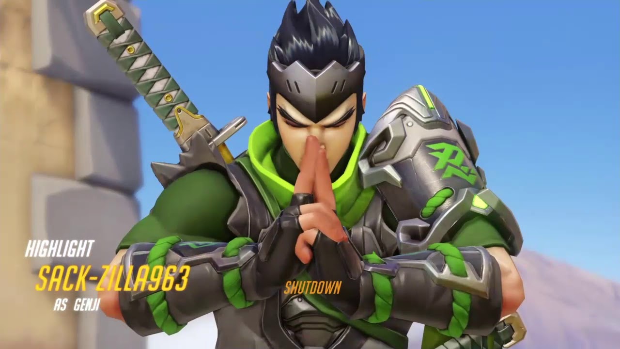 Overwatch Unlocking genji cute spray - YouTube