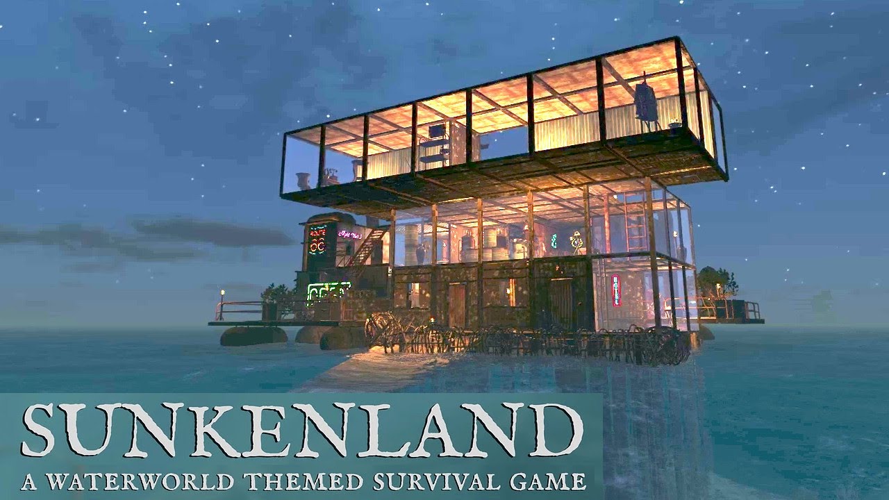 Day 27 - Trader Outpost MAKEOVER | Sunkenland Gameplay - YouTube