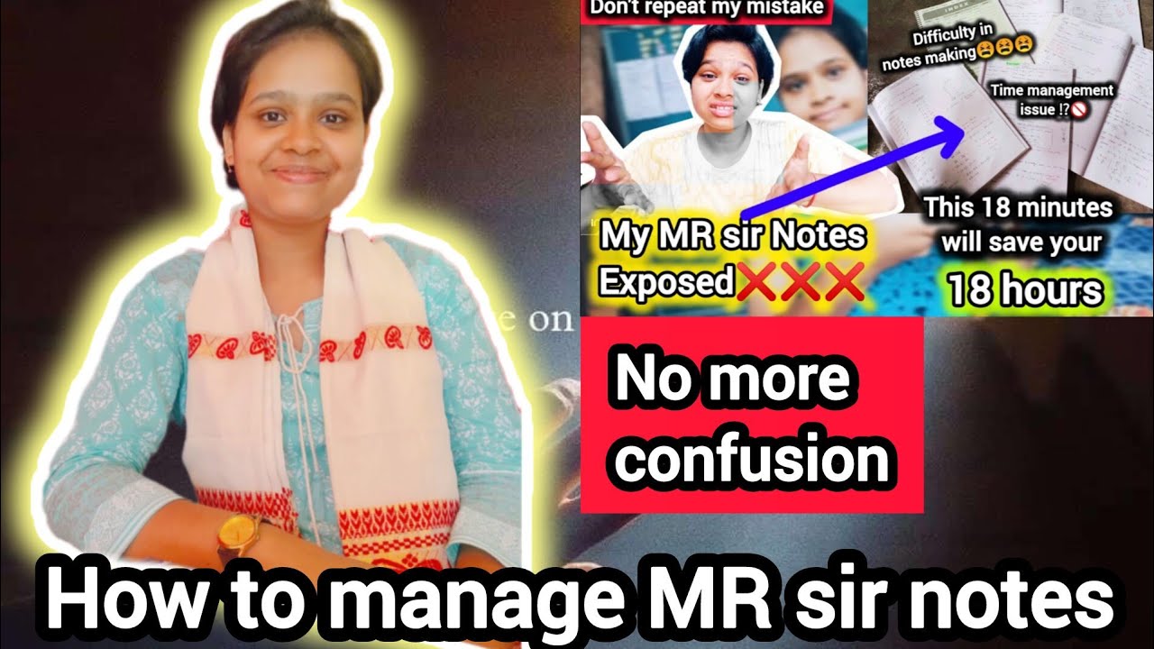 how to make mr sir notes|is mr sir notes sufficient|mr sir physics med ...