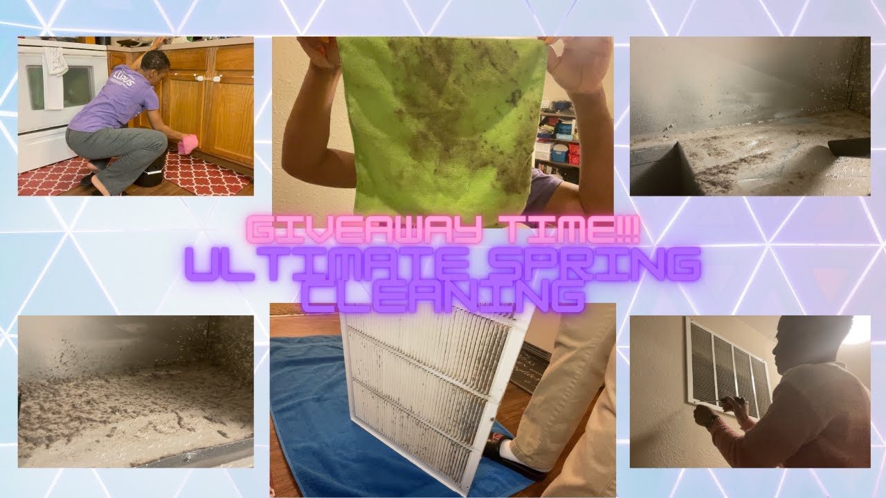 GIVEAWAY | SPRING 2022 CLEANING SERIES | EXTREME CLEAN WITH ME ...