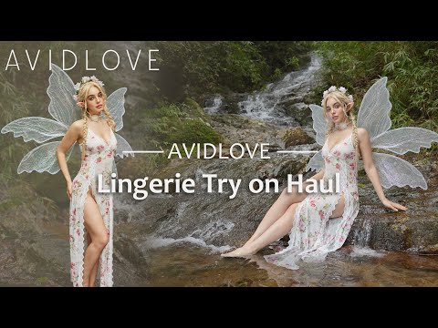 Sexy Lace Babydoll Lingerie Try On Haul | Avidlove