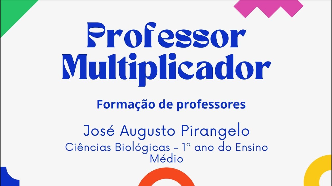 Professor Multiplicador - José Augusto Pirangelo - YouTube
