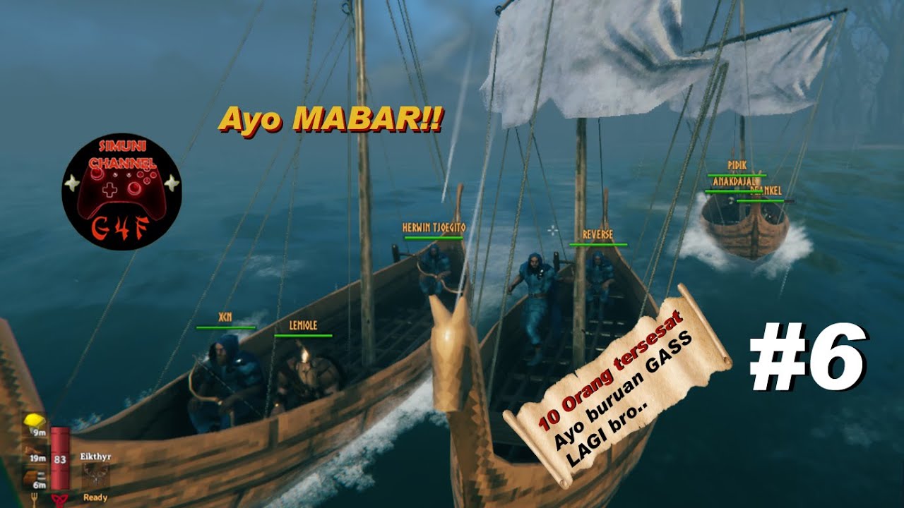🔴LIVE VALHEIM - SAAT MAP nya Mulai RUSUH.. ya gini kesibukan nya! (#6 ...